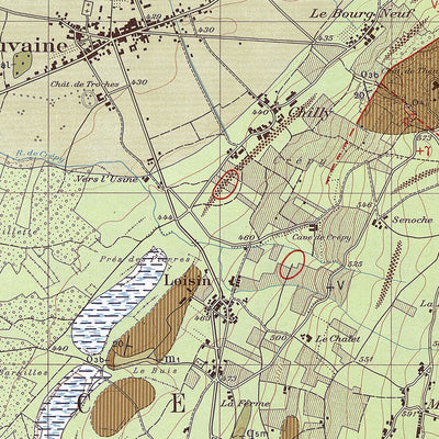 Coppet, 1:25,000 GA Map by SwissTopo | Avenza Maps