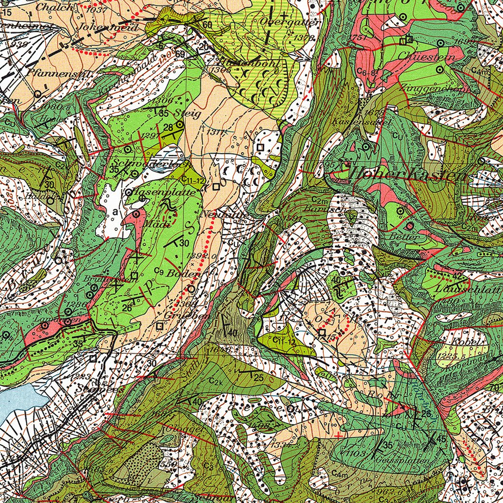 Säntis, 1:25,000 GA Map by SwissTopo | Avenza Maps