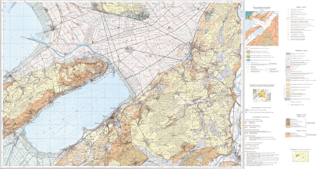 Murten, 1:25,000 GA Map by SwissTopo | Avenza Maps