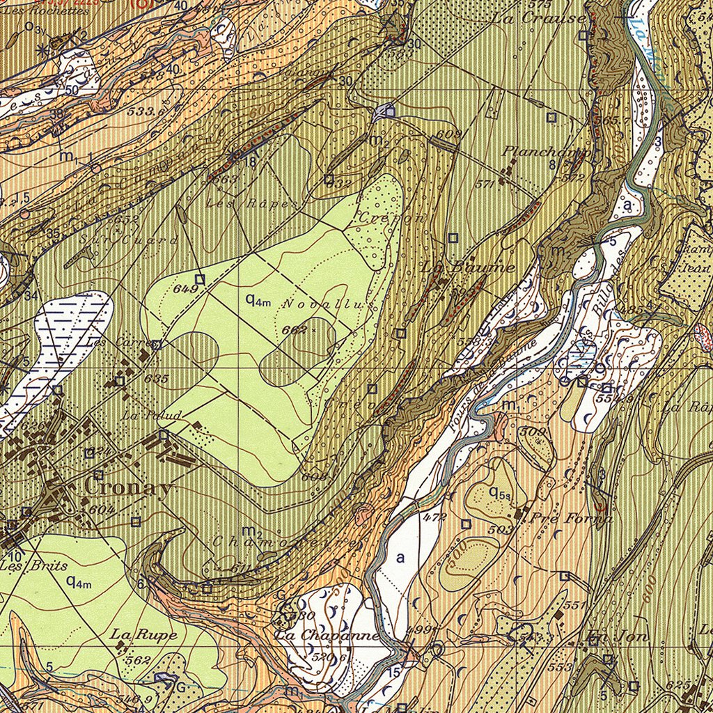 Yverdon-les-Bains, 1:25,000 GA Map by SwissTopo | Avenza Maps