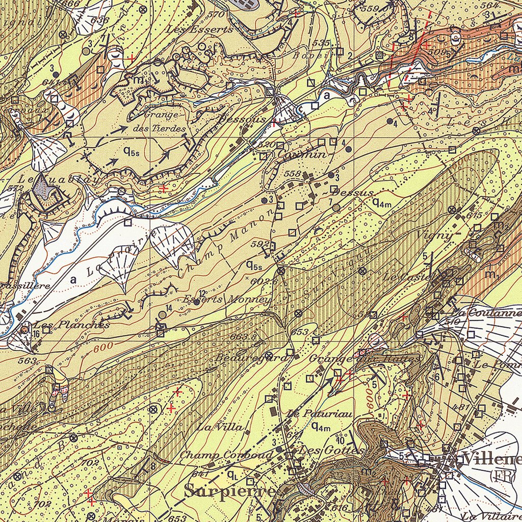 Romont, 1:25,000 GA Map by SwissTopo | Avenza Maps