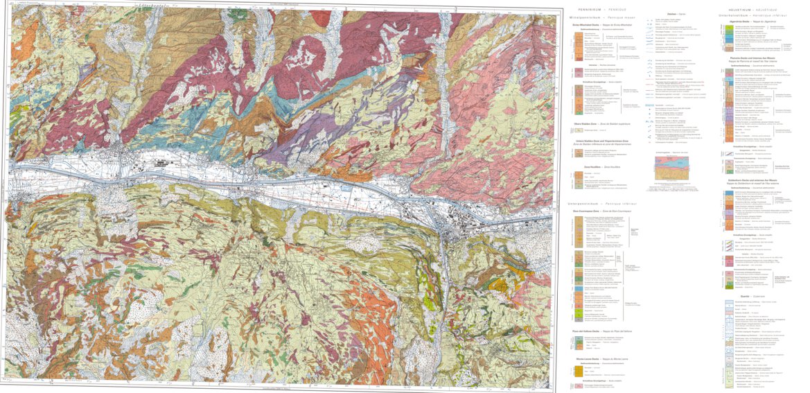 Raron, 1:25,000 GA Map by SwissTopo | Avenza Maps