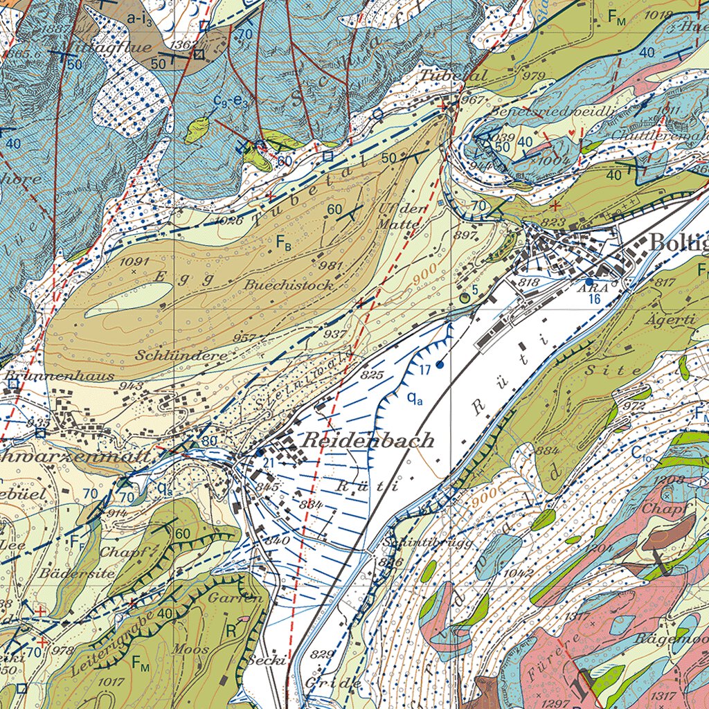 Boltigen, 1:25,000 GA Map by SwissTopo | Avenza Maps