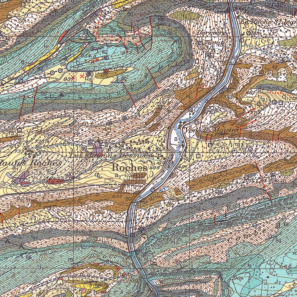 Moutier, 1:25,000 GA Map by SwissTopo | Avenza Maps