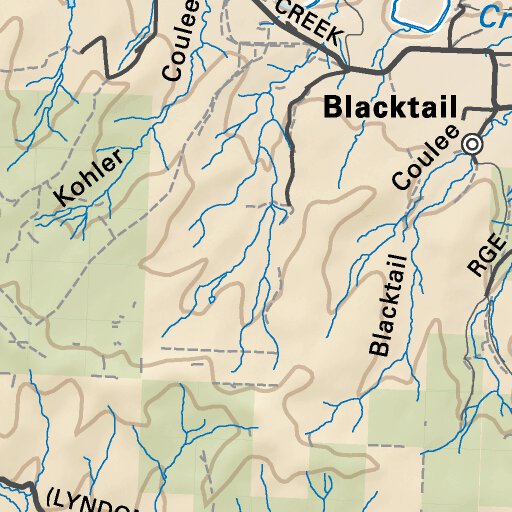 SOAB20 Claresholm - Southern Alberta Topo Map by Backroad Mapbooks ...