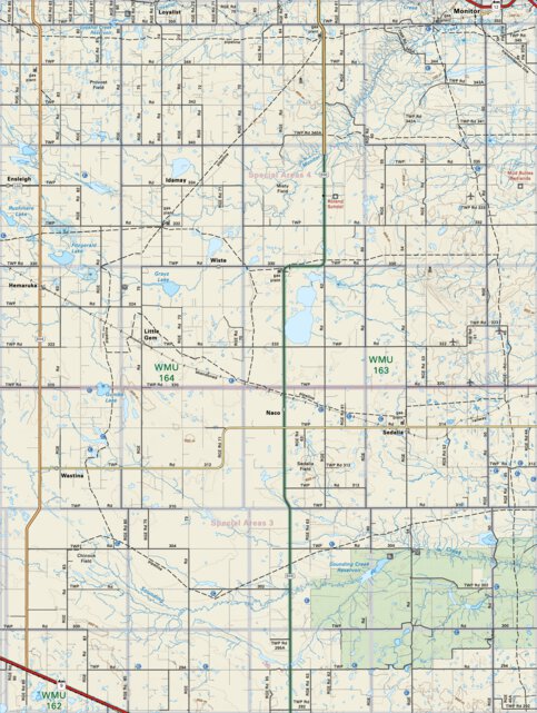 SOAB58 Monitor - Southern Alberta Topo Map by Backroad Mapbooks ...