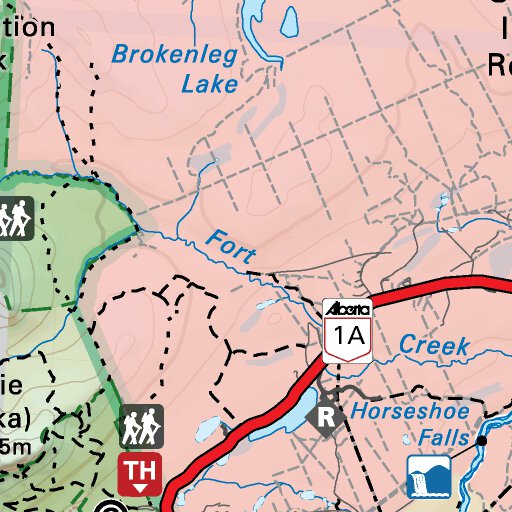 SOAB39 Canmore - Southern Alberta Topo Map by Backroad Mapbooks ...