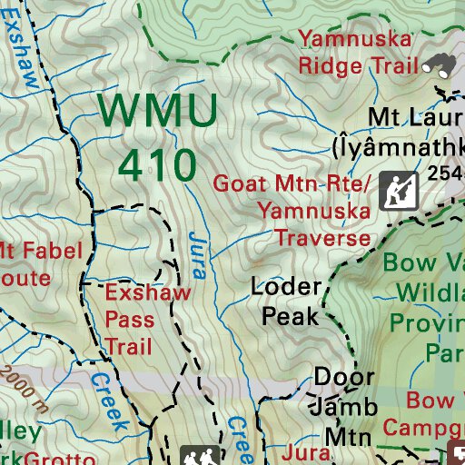 SOAB39 Canmore - Southern Alberta Topo Map by Backroad Mapbooks ...