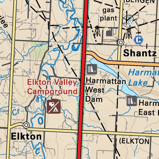 SOAB52 Sundre - Southern Alberta Topo Map by Backroad Mapbooks | Avenza ...