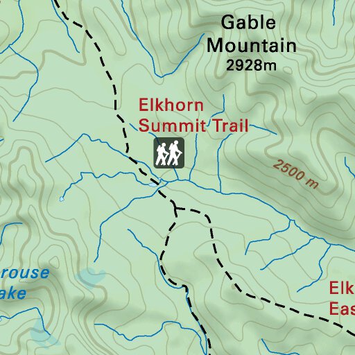 SOAB50 Panther River - Southern Alberta Topo Map by Backroad Mapbooks ...