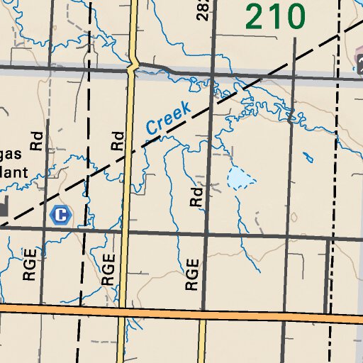 SOAB53 Olds - Southern Alberta Topo Map by Backroad Mapbooks | Avenza Maps
