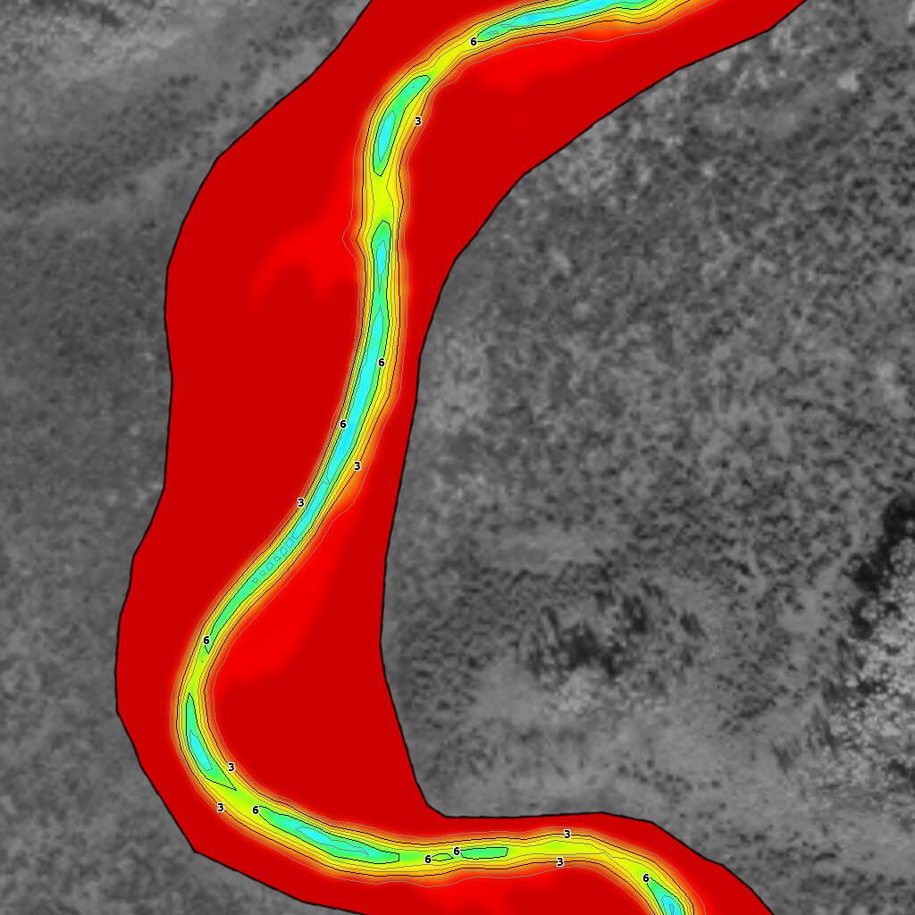 AEM Heart Lake Map by Angler's Edge Mapping | Avenza Maps