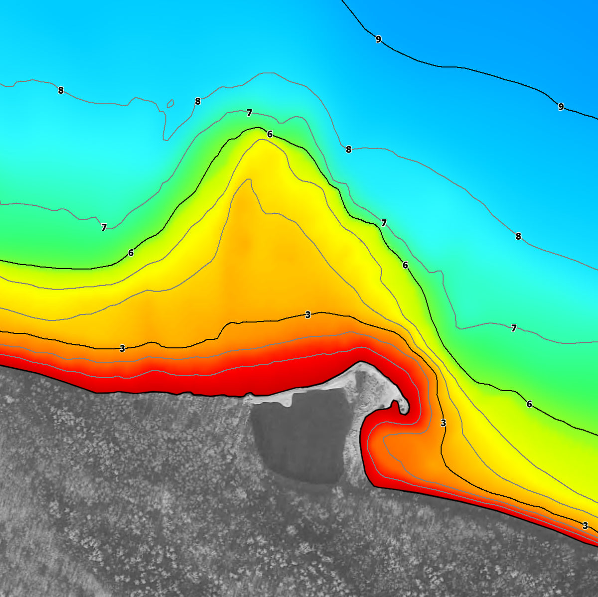 AEM Rock Lake Map by Angler's Edge Mapping | Avenza Maps