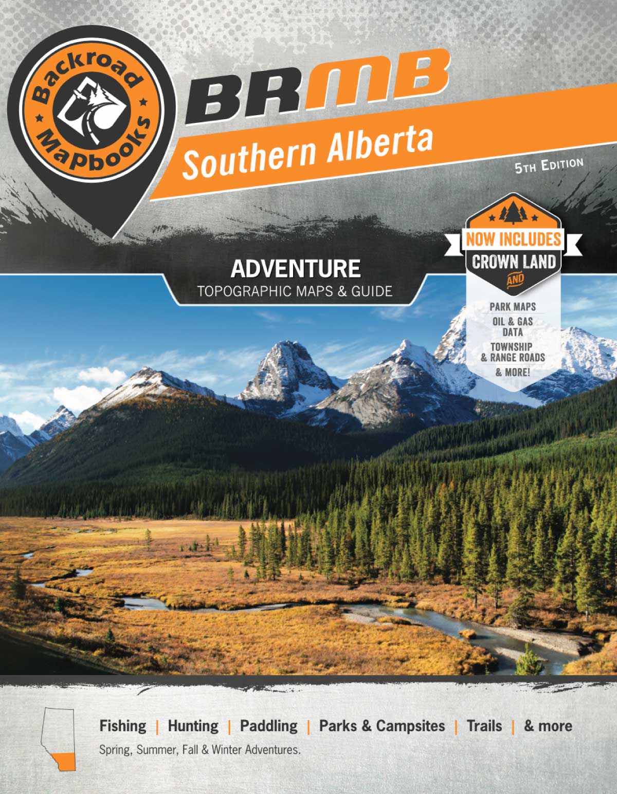 Backroad Mapbook Southern Alberta 5th Edition (SOAB Map Bundle) by ...