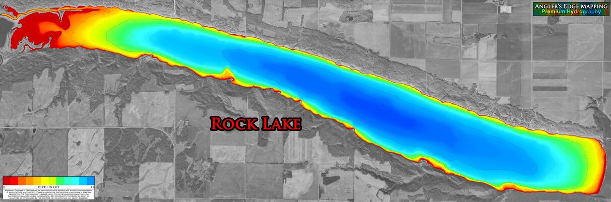 AEM Rock Lake Map by Angler's Edge Mapping | Avenza Maps