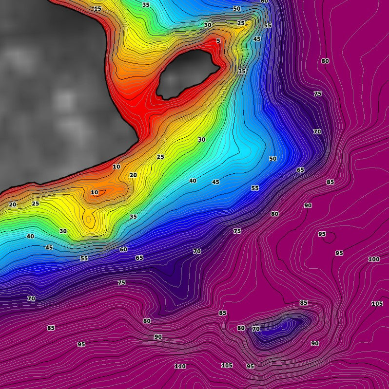 AEM Lake of the Woods: Deception and Woodchuck bays Map by Angler's ...