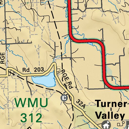 CRCR07 Turner Valley - Canadian Rockies Topo Map by Backroad Mapbooks ...