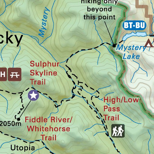 CRCR31 Cadomin - Canadian Rockies Topo Map by Backroad Mapbooks ...