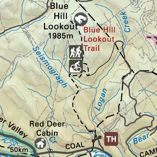 CRCR15 Panther River - Canadian Rockies Topo Map by Backroad Mapbooks ...