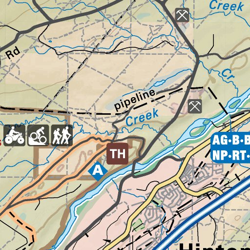 CRCR38 Hinton - Canadian Rockies Topo Map by Backroad Mapbooks | Avenza ...