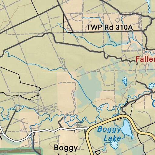 CRCR16 Sundre - Canadian Rockies Topo map by Backroad Mapbooks | Avenza ...