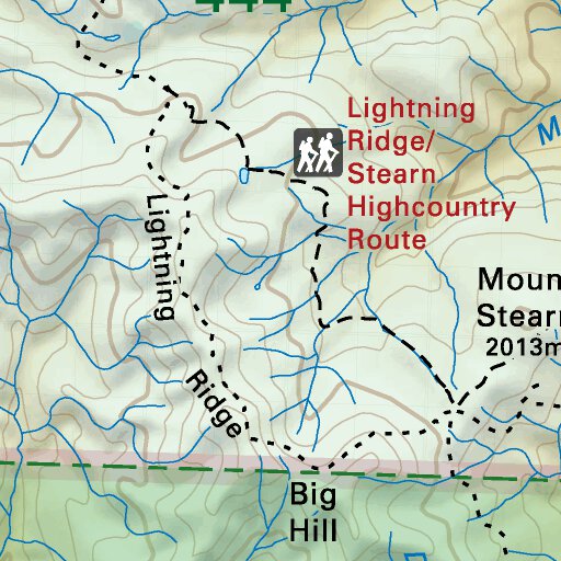 CRCR41 Grande Cache - Canadian Rockies Topo Map by Backroad Mapbooks ...