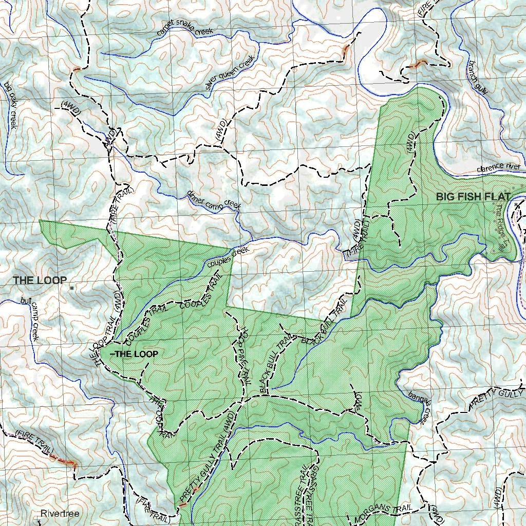 Getlost Map 9340 DRAKE NSW Topographic Map V15 1:75,000 by Getlost Maps ...