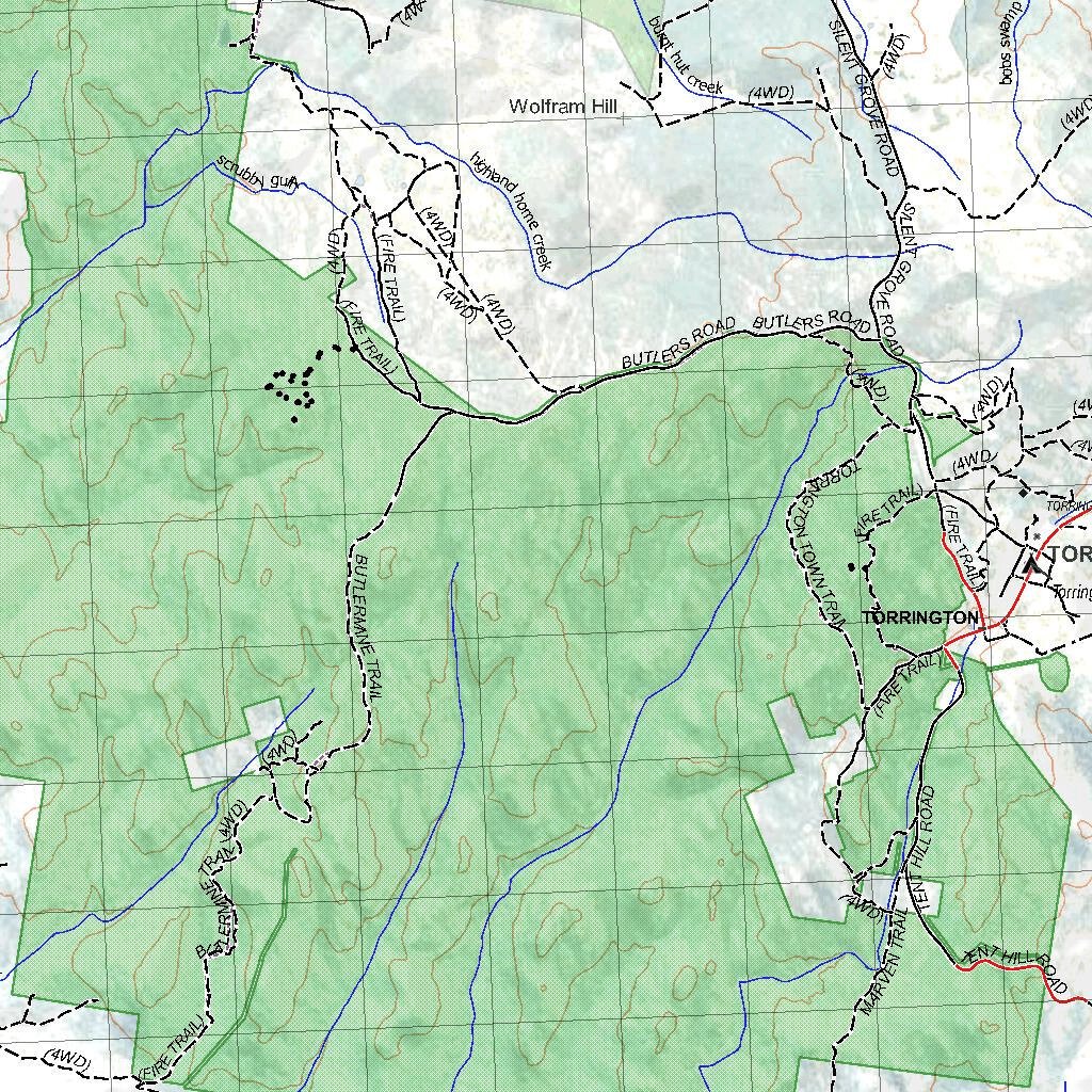 Getlost Map 9239 CLIVE NSW Topographic Map V15 1:75,000 by Getlost Maps ...