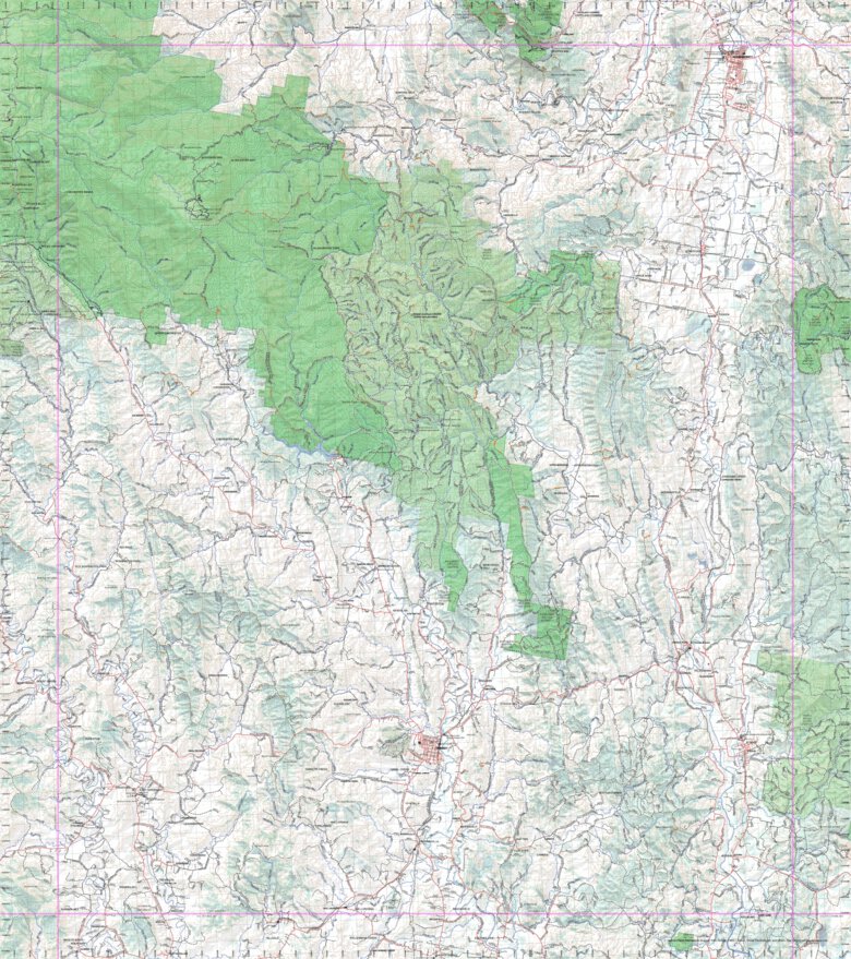 Getlost Map 9233 DUNGOG NSW Topographic Map V15 1:75,000 by Getlost ...