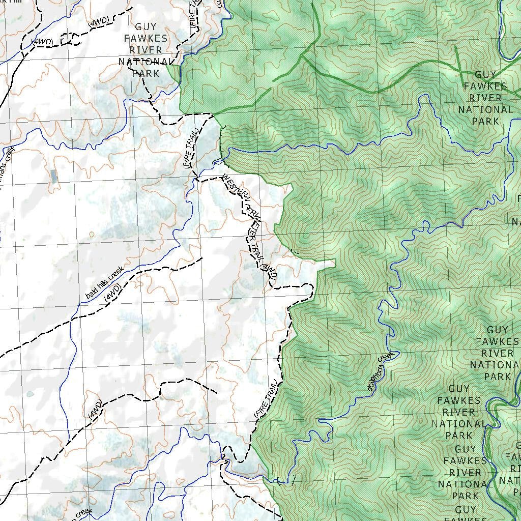 Getlost Map 9337 EBOR NSW Topographic Map V15 1:75,000 by Getlost Maps ...