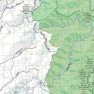 Getlost Map 9337 EBOR NSW Topographic Map V15 1:75,000 by Getlost Maps ...