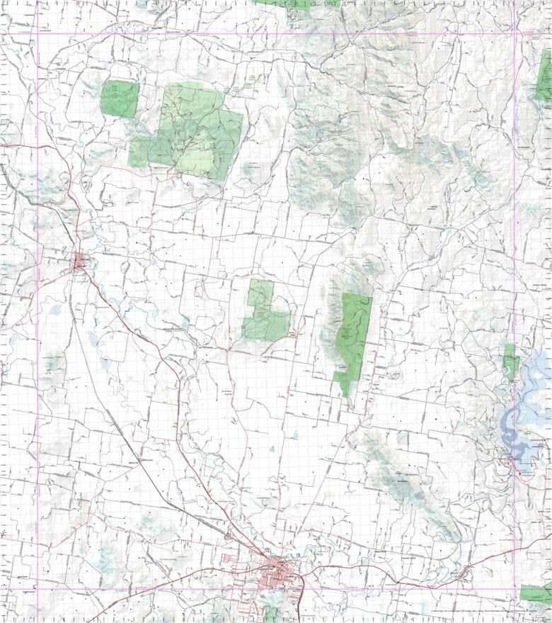 Getlost Map 8936 BOGGABRI NSW Topographic Map V15 1:75,000 by Getlost ...