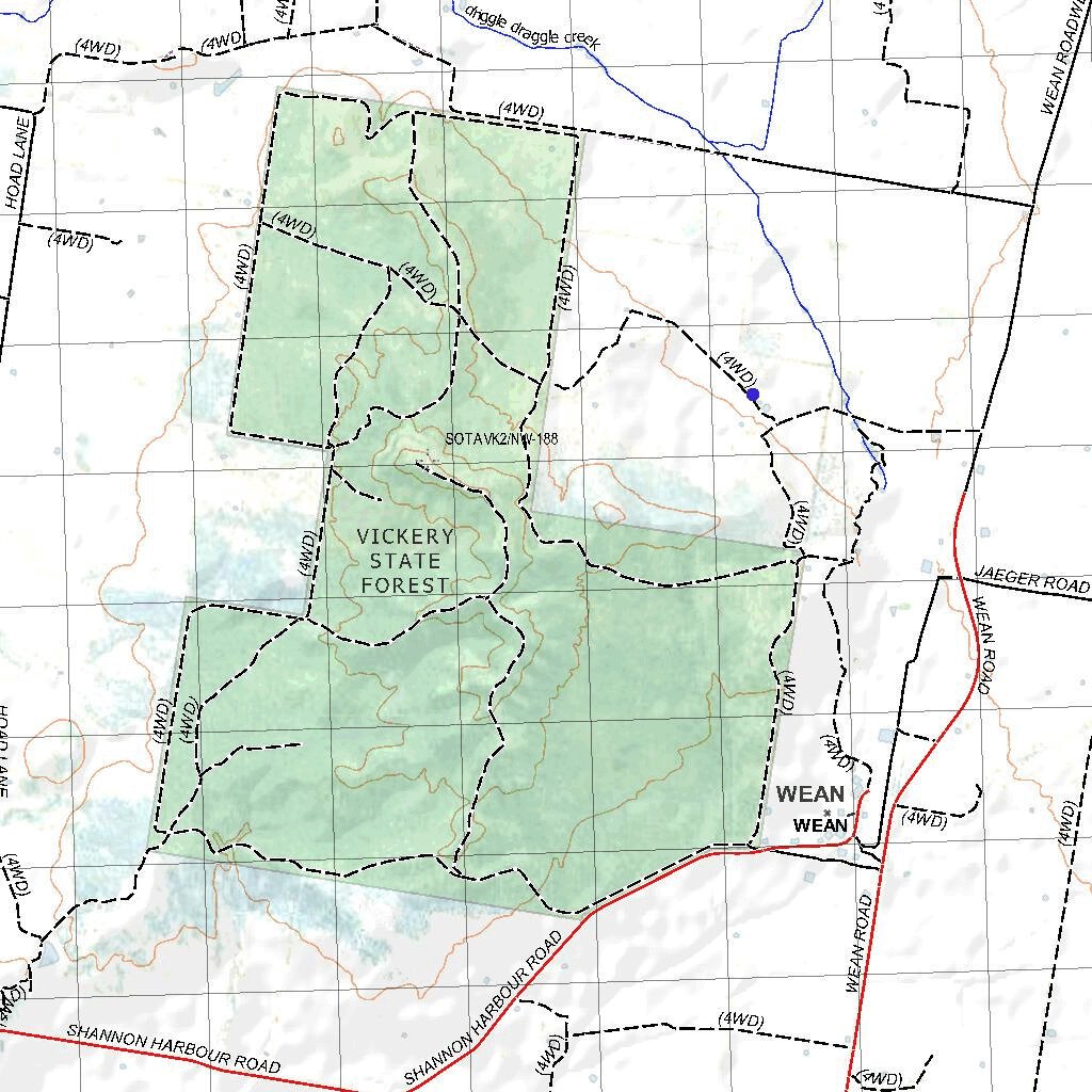 Getlost Map 8936 BOGGABRI NSW Topographic Map V15 1:75,000 by Getlost ...