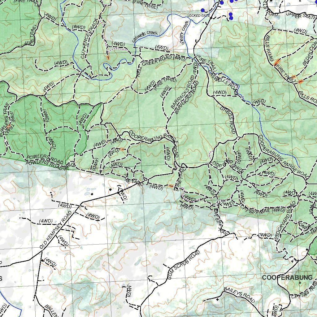 Getlost Map 9435 KEMPSEY NSW Topographic Map V15 1:75,000 by Getlost ...