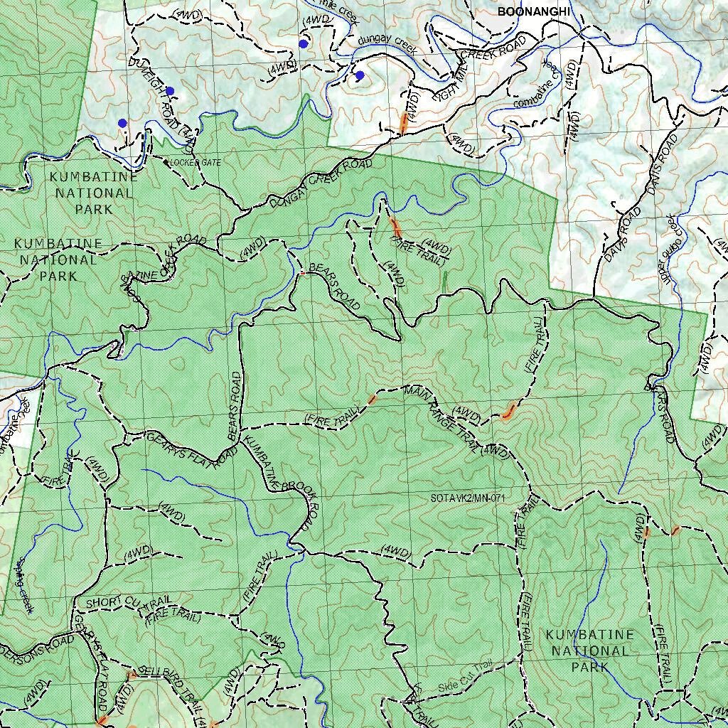 Getlost Map 9435 KEMPSEY NSW Topographic Map V15 1:75,000 by Getlost ...