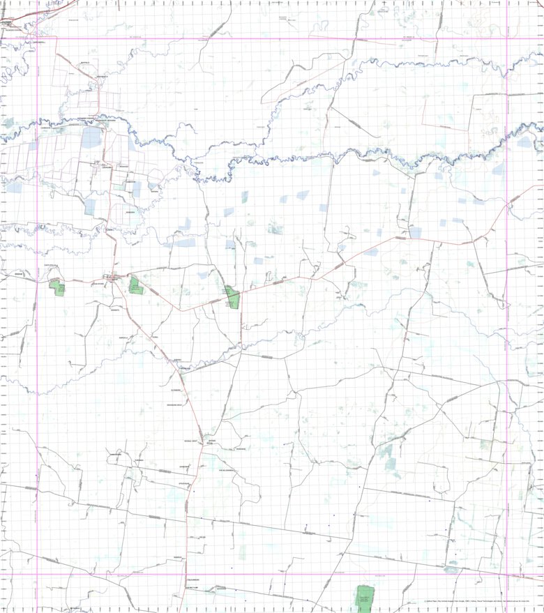 Getlost Map 8840 BOOMI NSW Topographic Map V15 1:75,000 by Getlost Maps ...