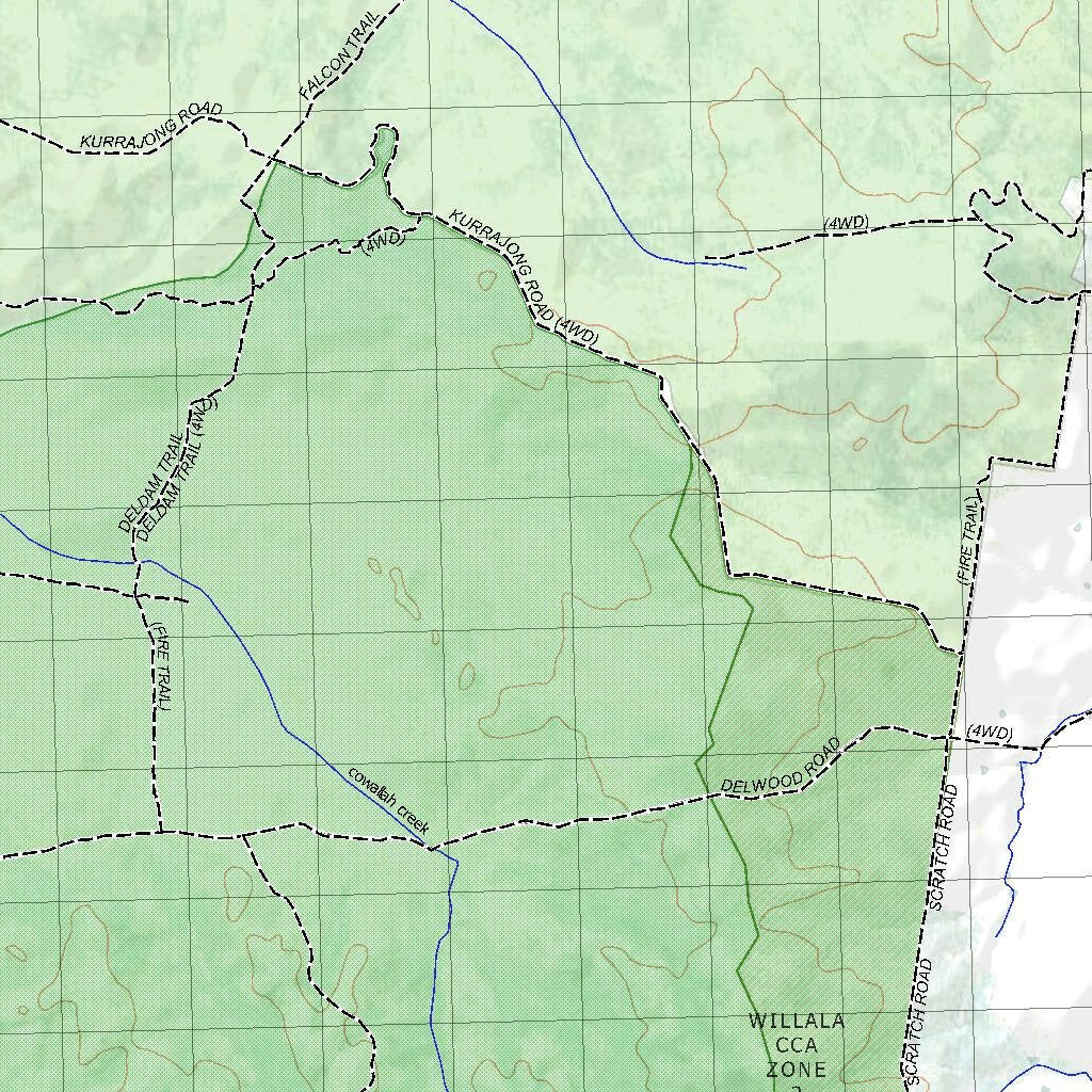 Getlost Map 8836 BAAN BAA NSW Topographic Map V15 1:75,000 by Getlost ...