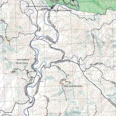 Getlost Map 9036 MANILLA NSW Topographic Map V15 1:75,000 by Getlost ...