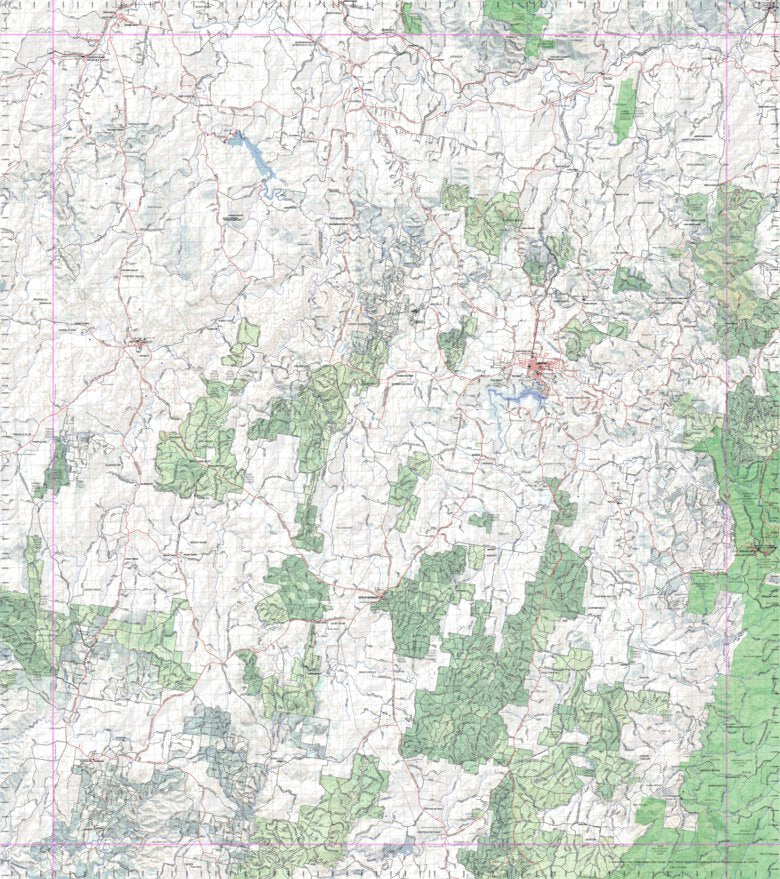 Getlost Map 8830 OBERON NSW Topographic Map V15 1:75,000 by Getlost ...