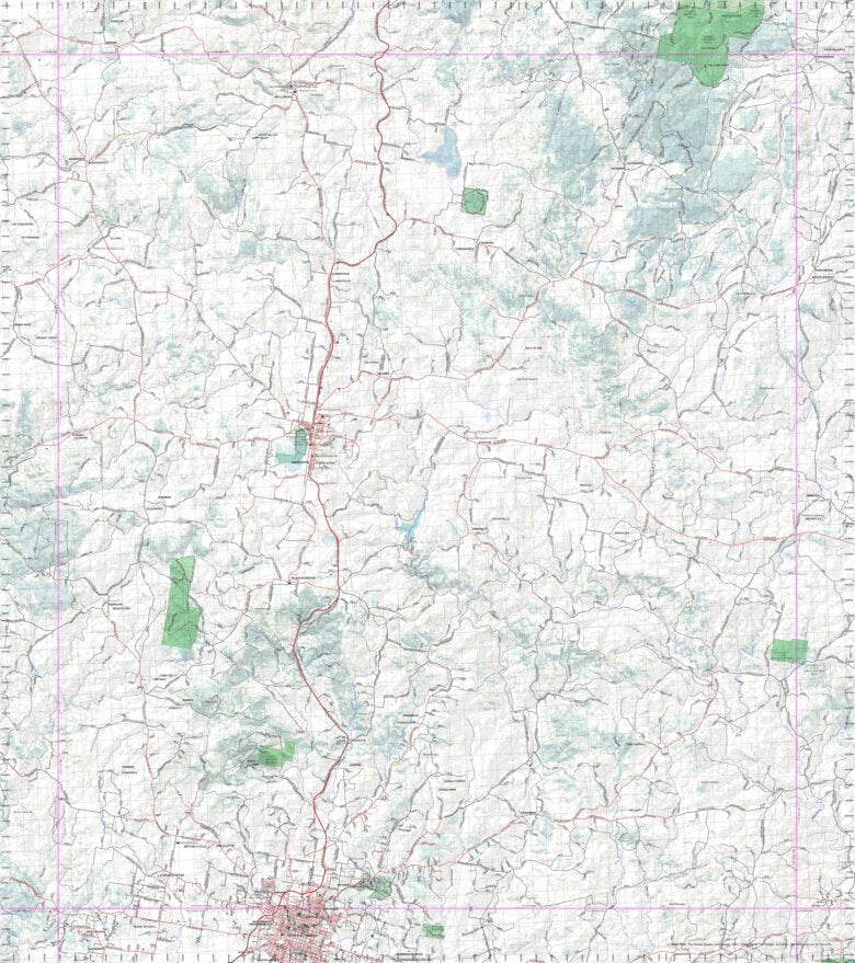 Getlost Map 9237 GUYRA NSW Topographic Map V15 1:75,000 by Getlost Maps ...