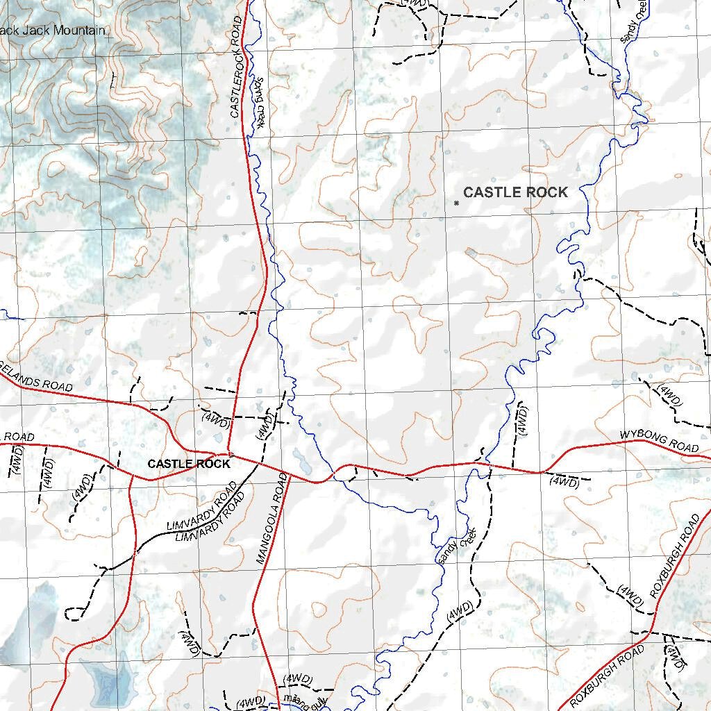 Getlost Map 9033 MUSWELLBROOK NSW Topographic Map V15 1:75,000 by ...