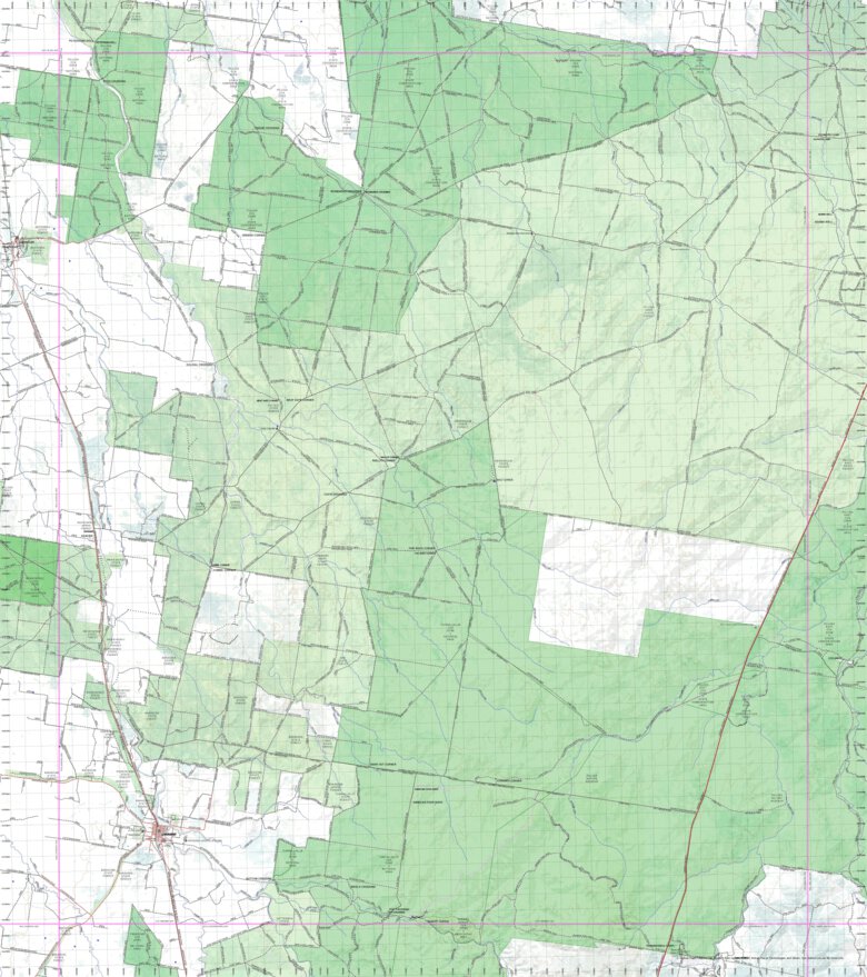 Getlost Map 8736 BARADINE NSW Topographic Map V15 1:75,000 by Getlost ...