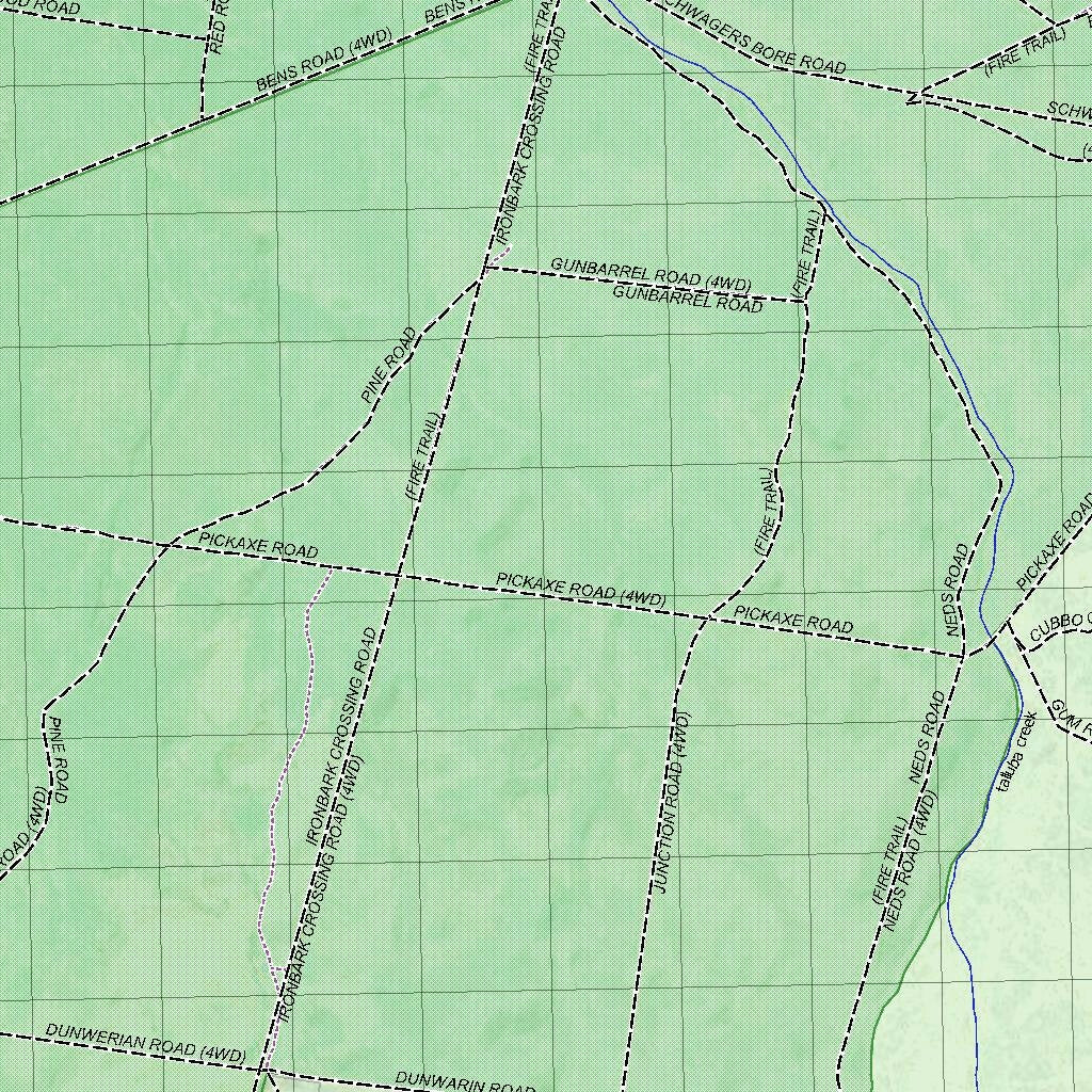 Getlost Map 8736 BARADINE NSW Topographic Map V15 1:75,000 by Getlost ...