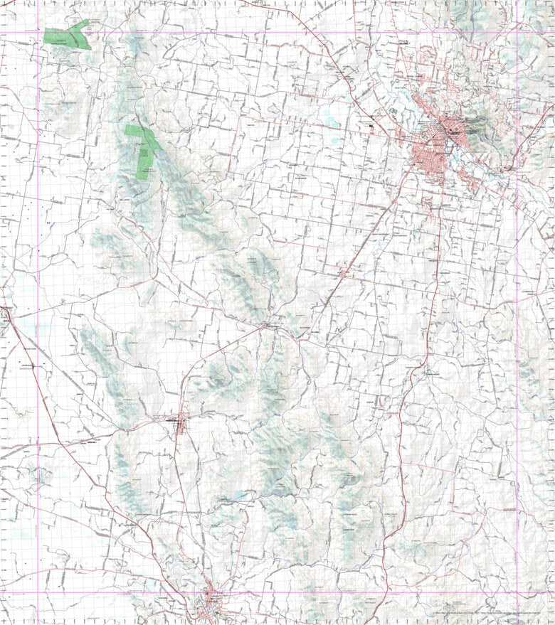 Getlost Map 9035 TAMWORTH NSW Topographic Map V15 1:75,000 by Getlost ...