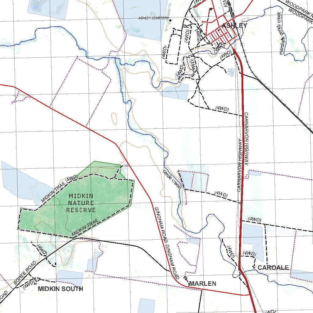 Getlost Map 8839 MOREE NSW Topographic Map V15 1:75,000 by Getlost Maps ...