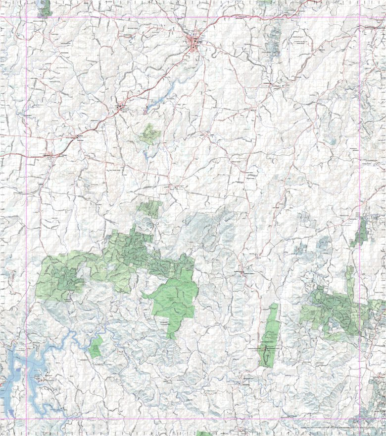 Getlost Map 8730 BLAYNEY NSW Topographic Map V15 1:75,000 by Getlost ...