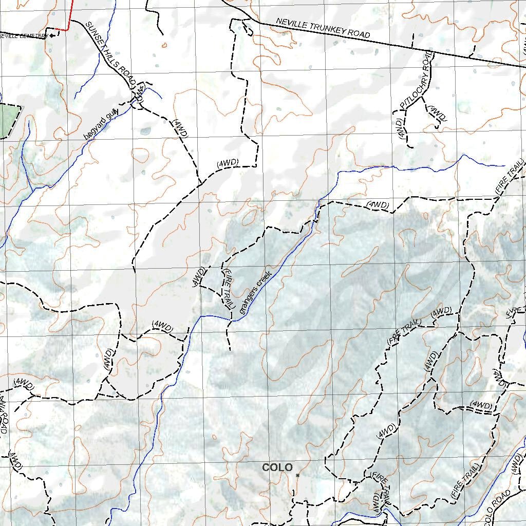 Getlost Map 8730 BLAYNEY NSW Topographic Map V15 1:75,000 by Getlost ...