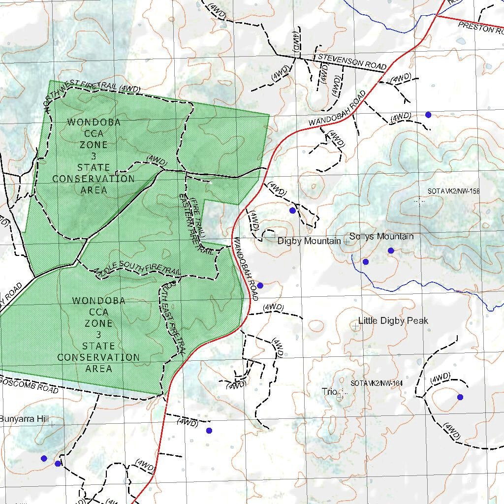 Getlost Map 8935 CURLEWIS NSW Topographic Map V15 1:75,000 by Getlost ...