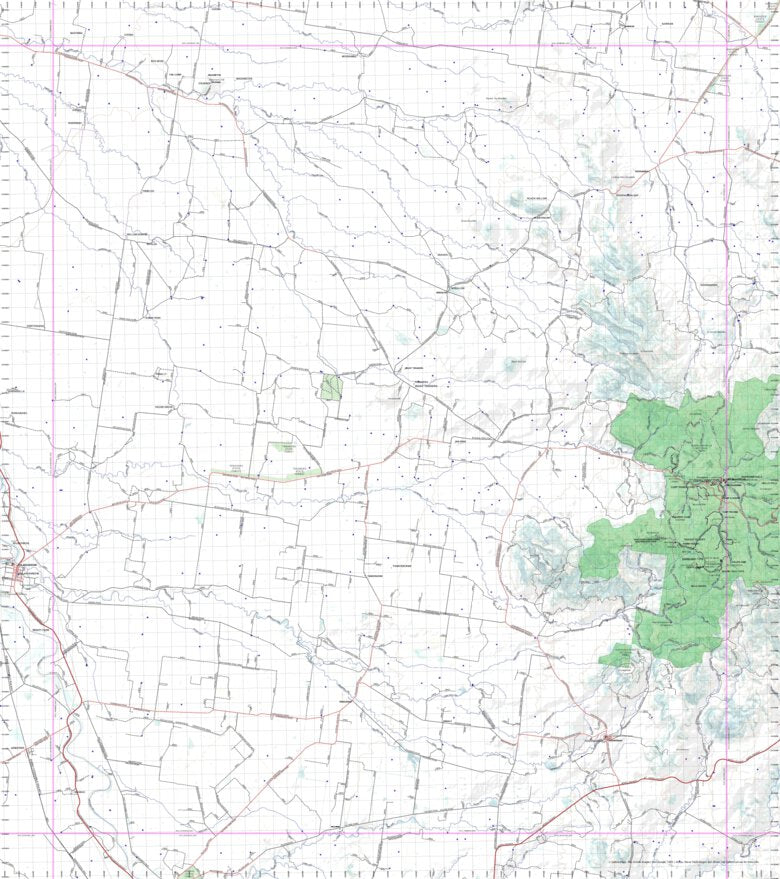 Getlost Map 8635 TENANDRA NSW Topographic Map V15 1:75,000 by Getlost ...