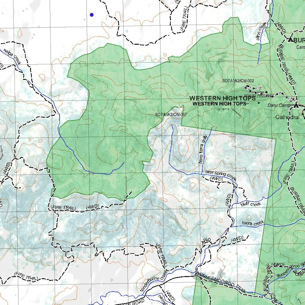 Getlost Map 8635 TENANDRA NSW Topographic Map V15 1:75,000 by Getlost ...
